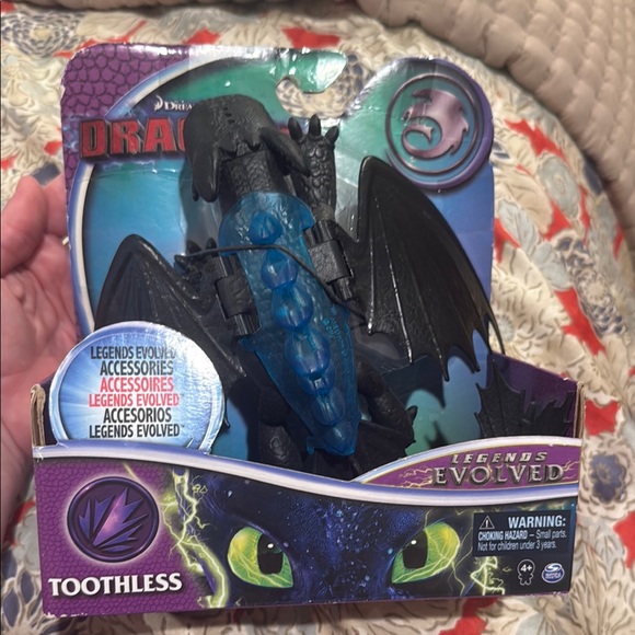 Dreamworks | Toys | Dreamworks Legends Evolved Toothless Figure Black ...